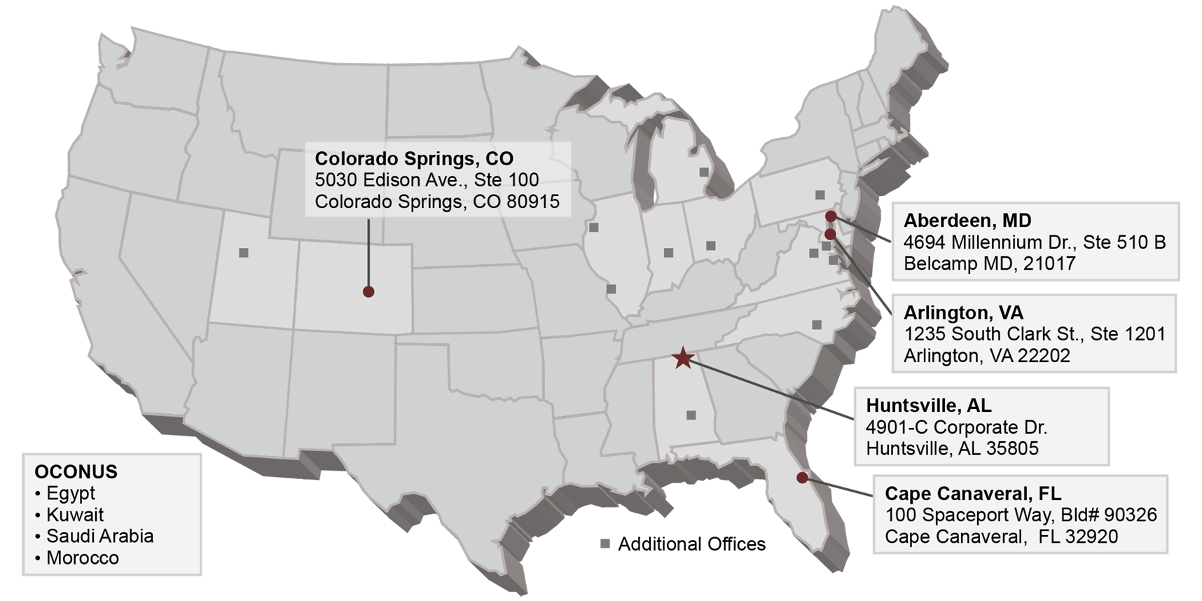 Locations - Sigmatech, Inc.